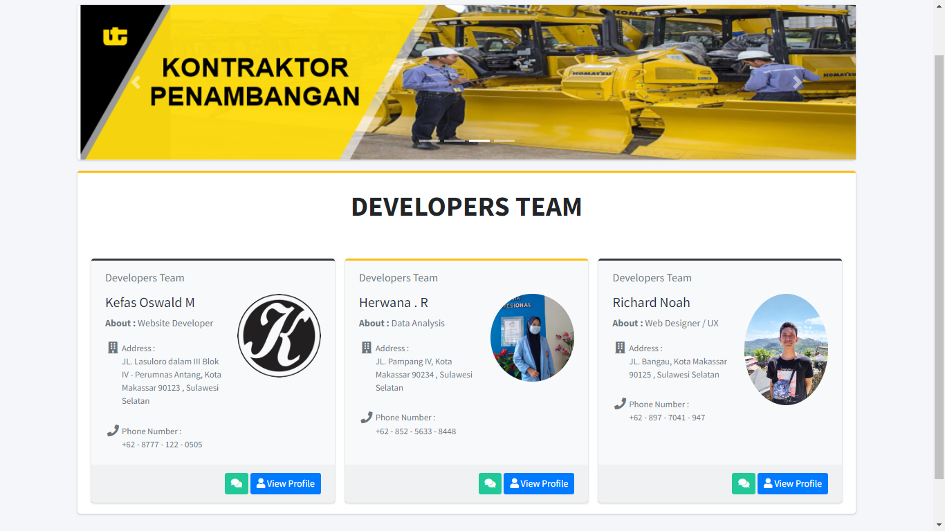 kUTh Apps Details - Personal Portofolio